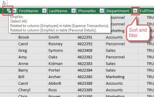 Understand the Data Model in Power Pivot – EasyLearnLive
